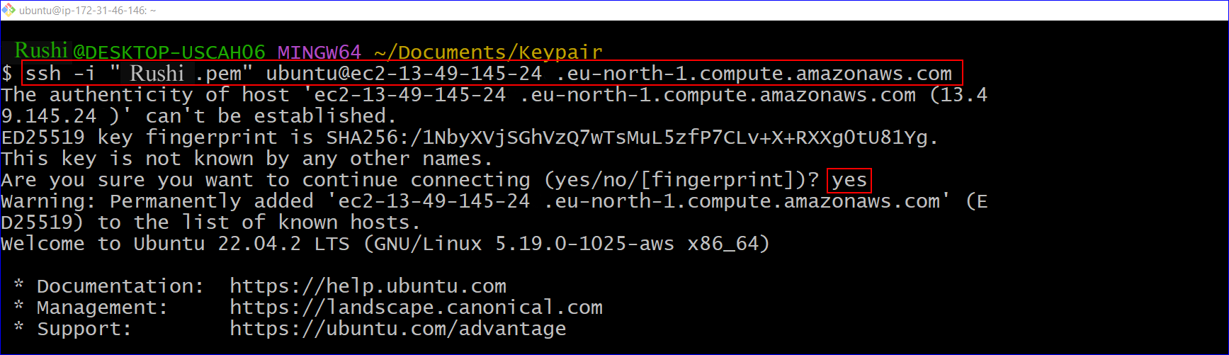 How To Connect Ec2 Instance Using Git Rushi Infotech